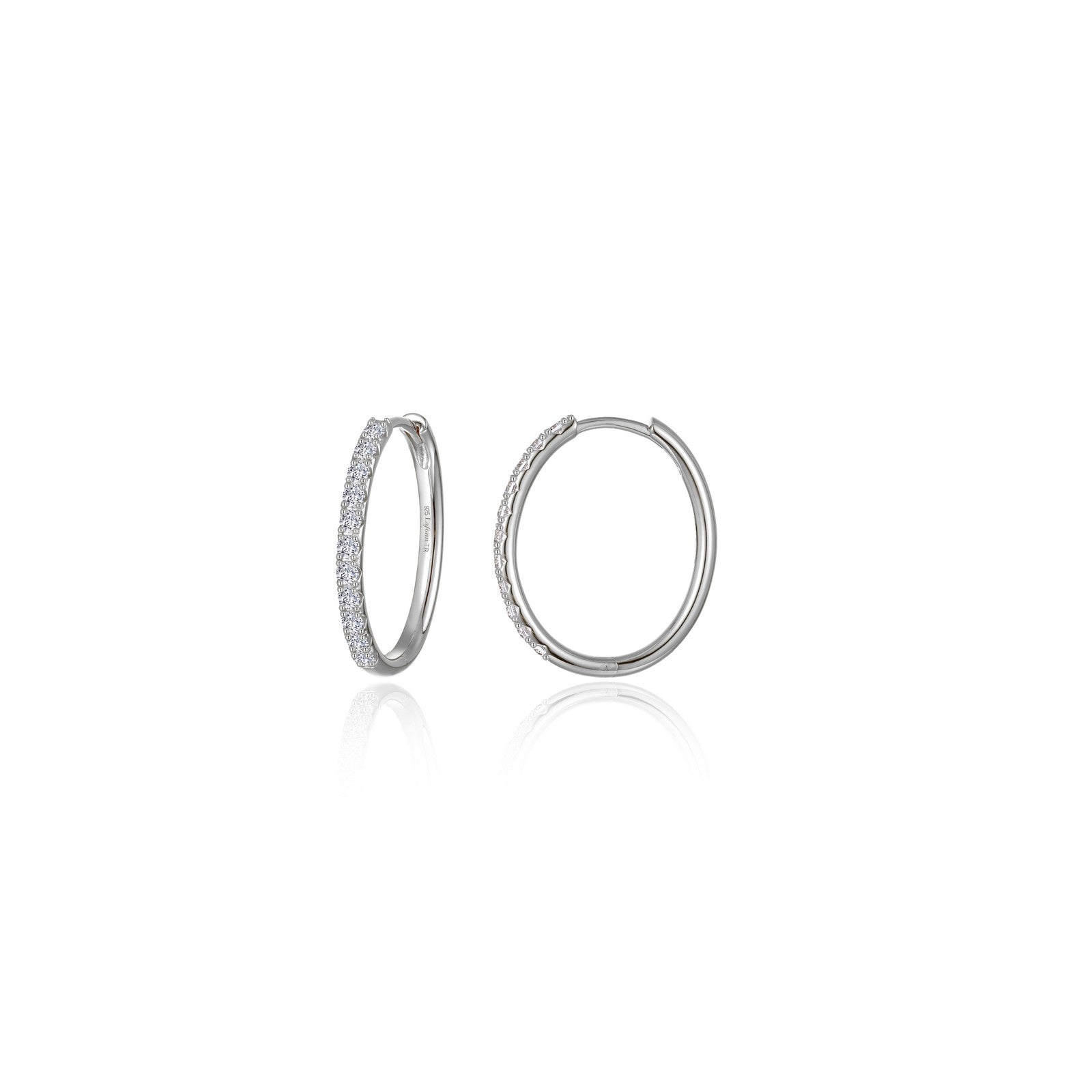 Small Alina Oval Hoop Earrings – Lafonn